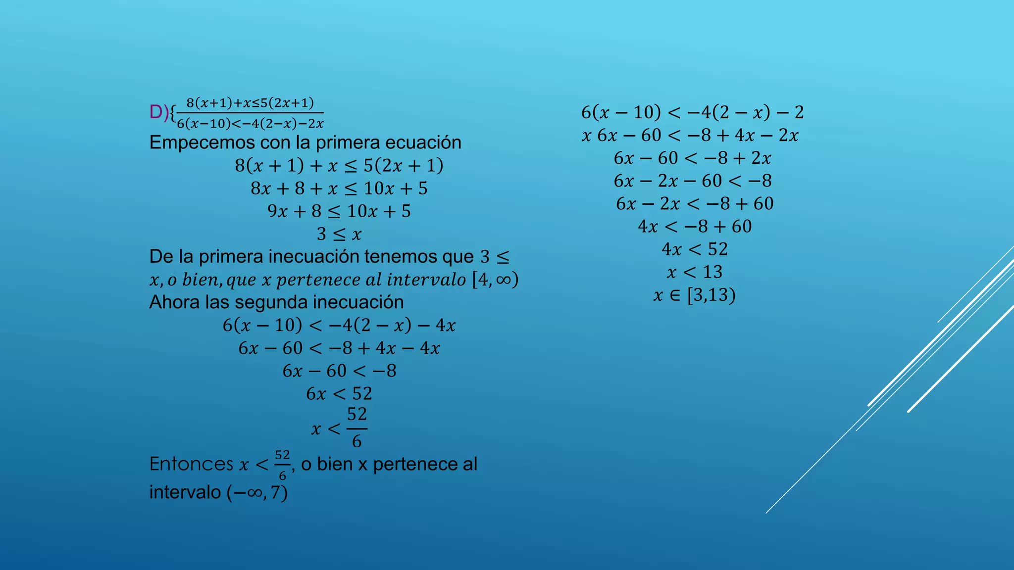 Numeros reales, inecuaciones y desigualdades | PPT