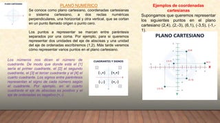 Numeros reales y plano numerico | PPT