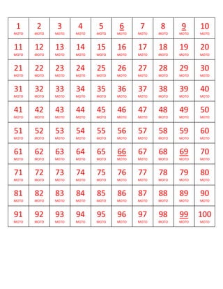 Formato Para Rifa 100 Numeros ~ Formato De Rifa 100 Numeros ...