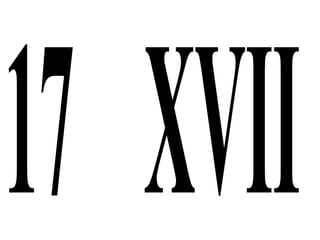 Numeros romanos | PPT