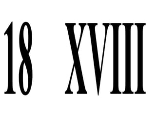 Numeros romanos | PPT