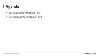 Nuvoton ICP and ISP programming user guide | PDF