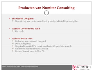 Numitor covered bond fund presentatie | PPT