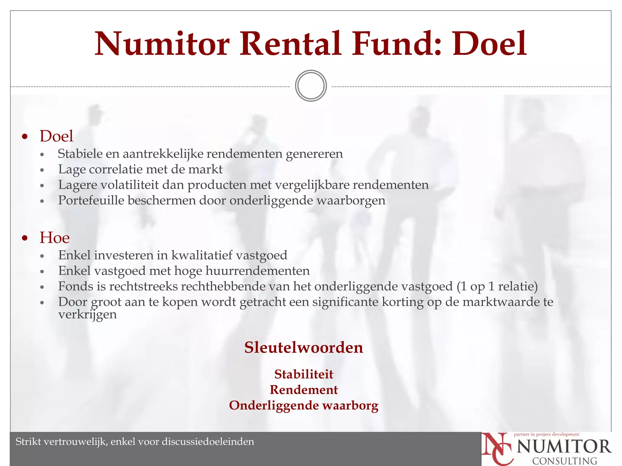 Numitor rental fund presentatie | PDF