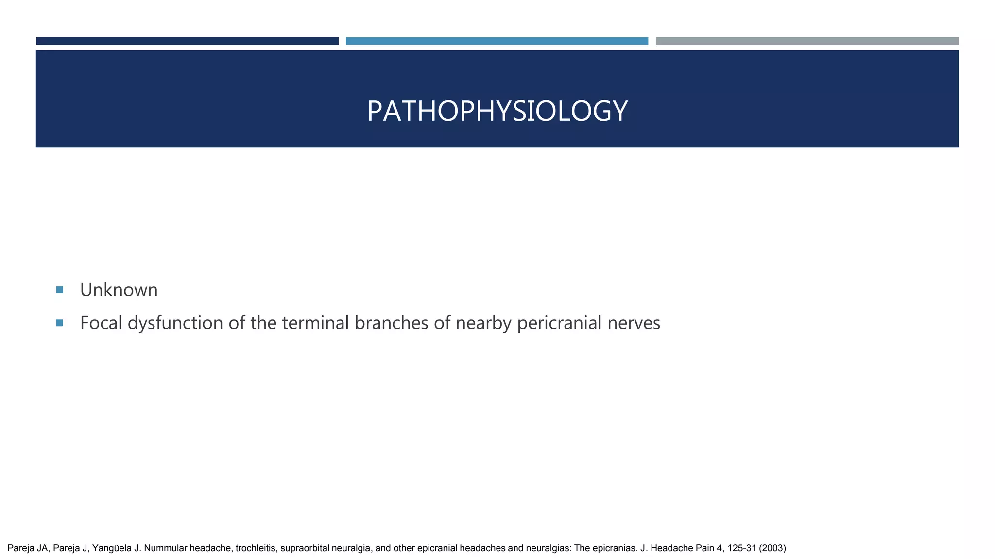 Nummular Headache | PPT