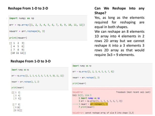 NumPy.pptx Bachelor of Computer Application | PPT