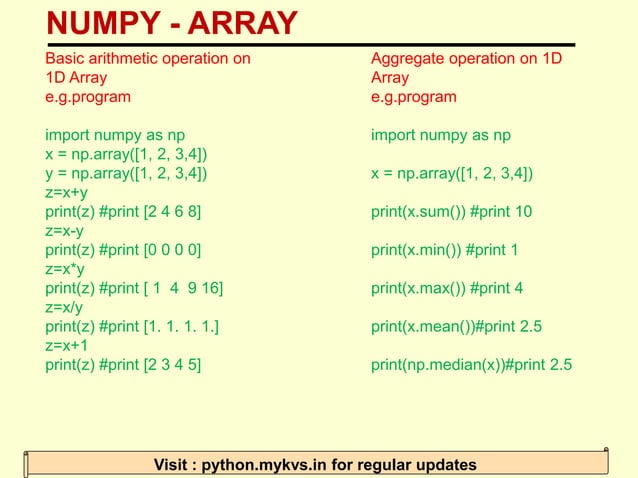 Numpy Arraypdf 4602