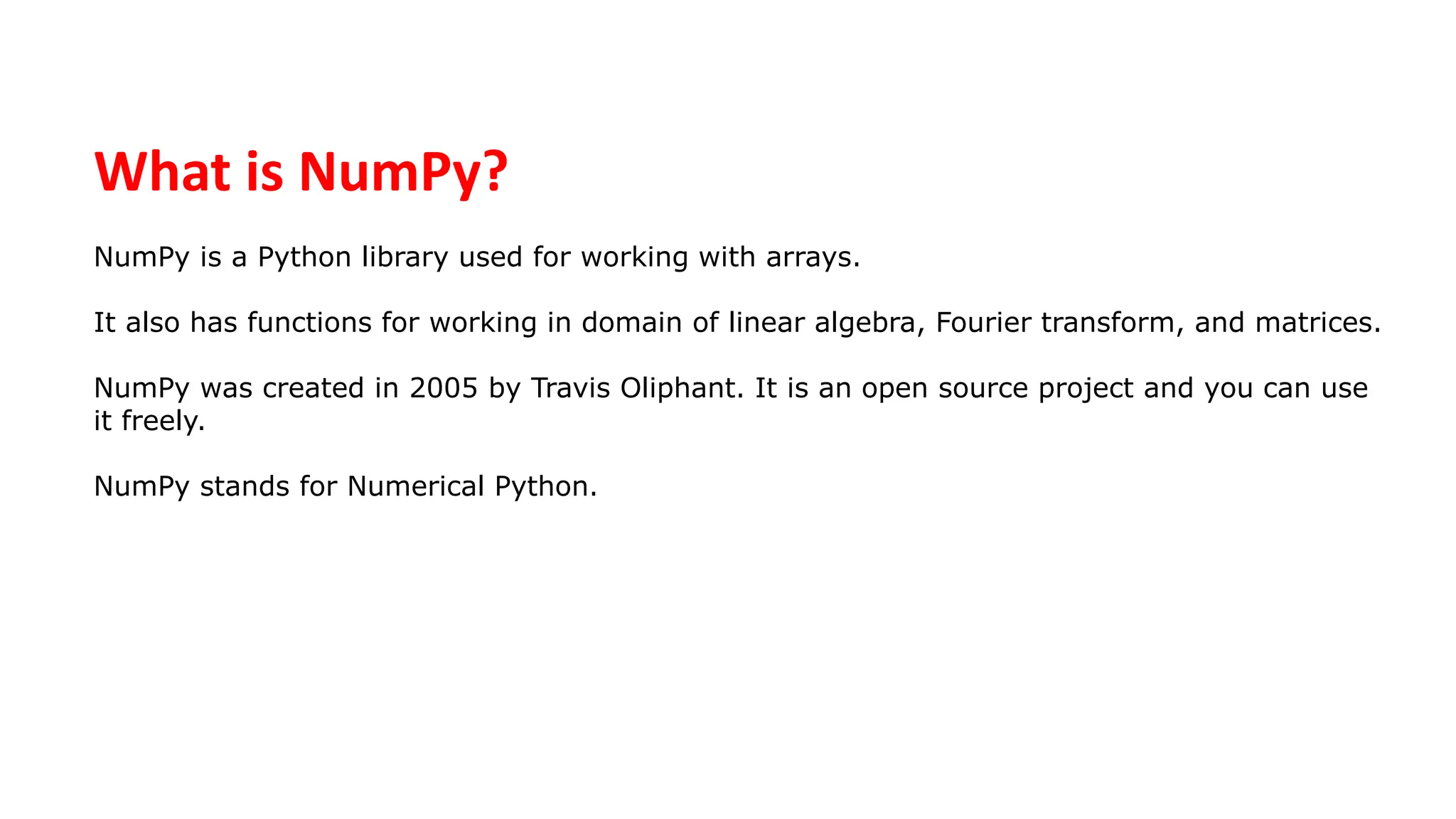 NUMPY [Autosaved] .pptx