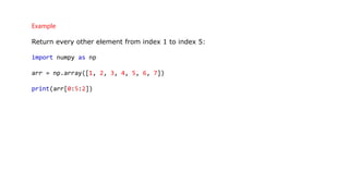 NUMPY [Autosaved] .pptx