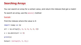 NUMPY [Autosaved] .pptx