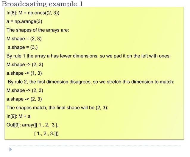 NumPy_Broadcasting Data Science - Python.pptx