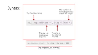 NumPy.pptx | Programming Languages | Computing