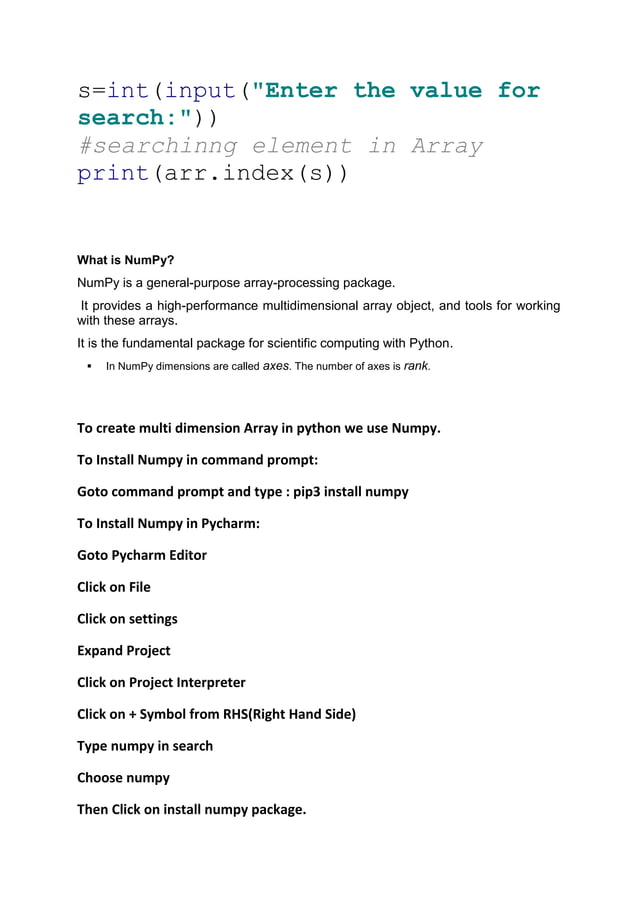 Numpy in Python.docx