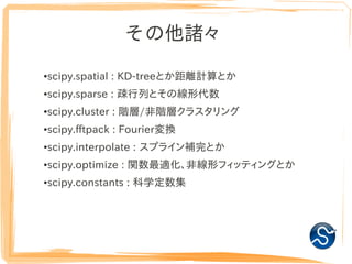 Introduction to NumPy & SciPy | PPT