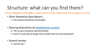 NumPy sorting (and dancing and memes): a short review for students | PPT