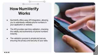 NumVerify: Reliable Validation for Indian Mobile Numbers | PPT