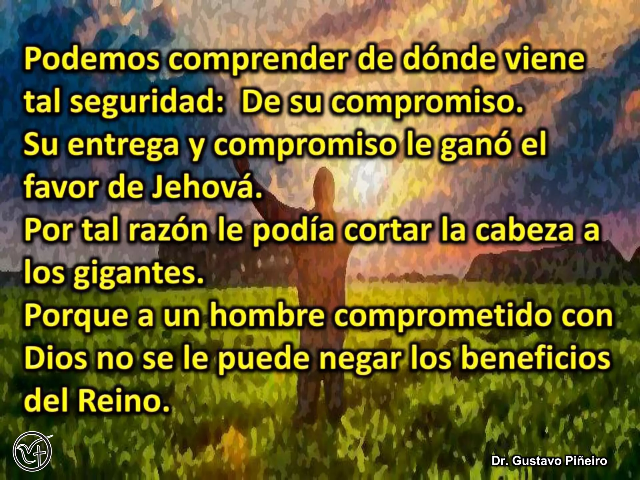 NUNCA DESMAYES - La importancia del compromiso con Dios | PPTX