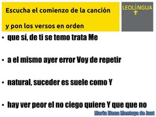 Nunca me acuerdo de olvidarte - Shakira | PDF