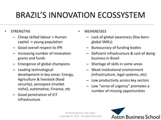 Global Innovation and Sustainability: Innovation insights from Brazil ...