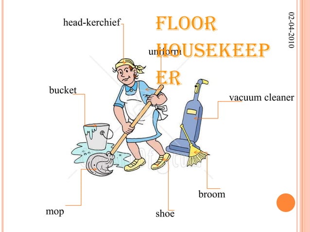 Hotel Housekeeping Vocabulary - Nuno | PPTX