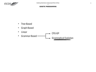 Unveiling the properties of structured grammatical evolution | PDF