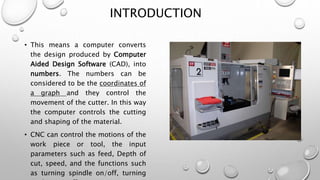 computer numerical control | PPTX