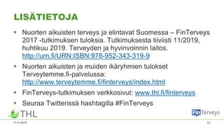 Nuorten aikuisten terveys ja elintavat | PDF