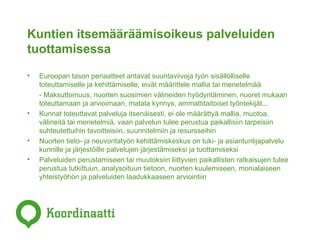 Nuorten tieto ja neuvontatyon perusteita (2011) | PPT
