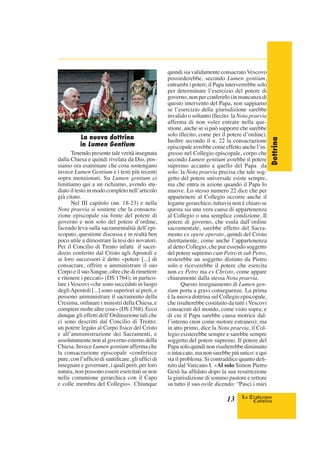 Nuova e antica dottrina a confronto: la chiesa, il papa e i vescovi per ...