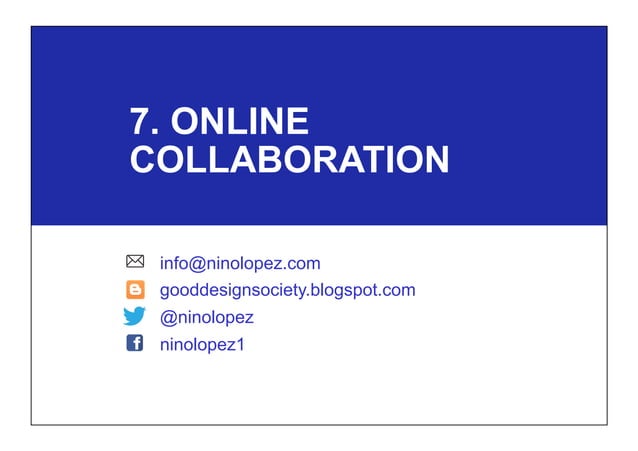 Nuova ecdl modulo 7- Online collaboration | PPT