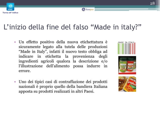 Nuove norme etichettatura | PDF | Food Industry | Industries