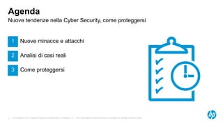 Nuove minacce nella Cyber Security, come proteggersi | PPT
