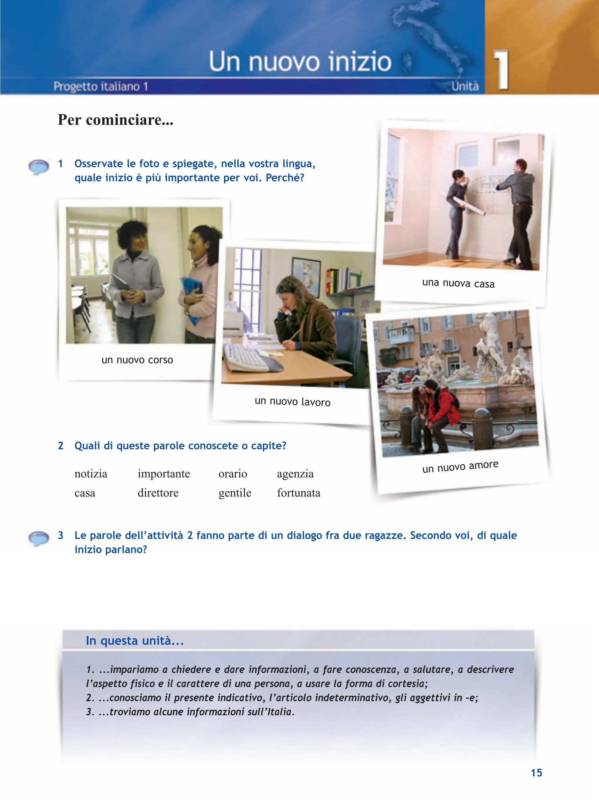 Nuovo Progetto Italiano - 1. Livello elementare. Libro dello studente ...