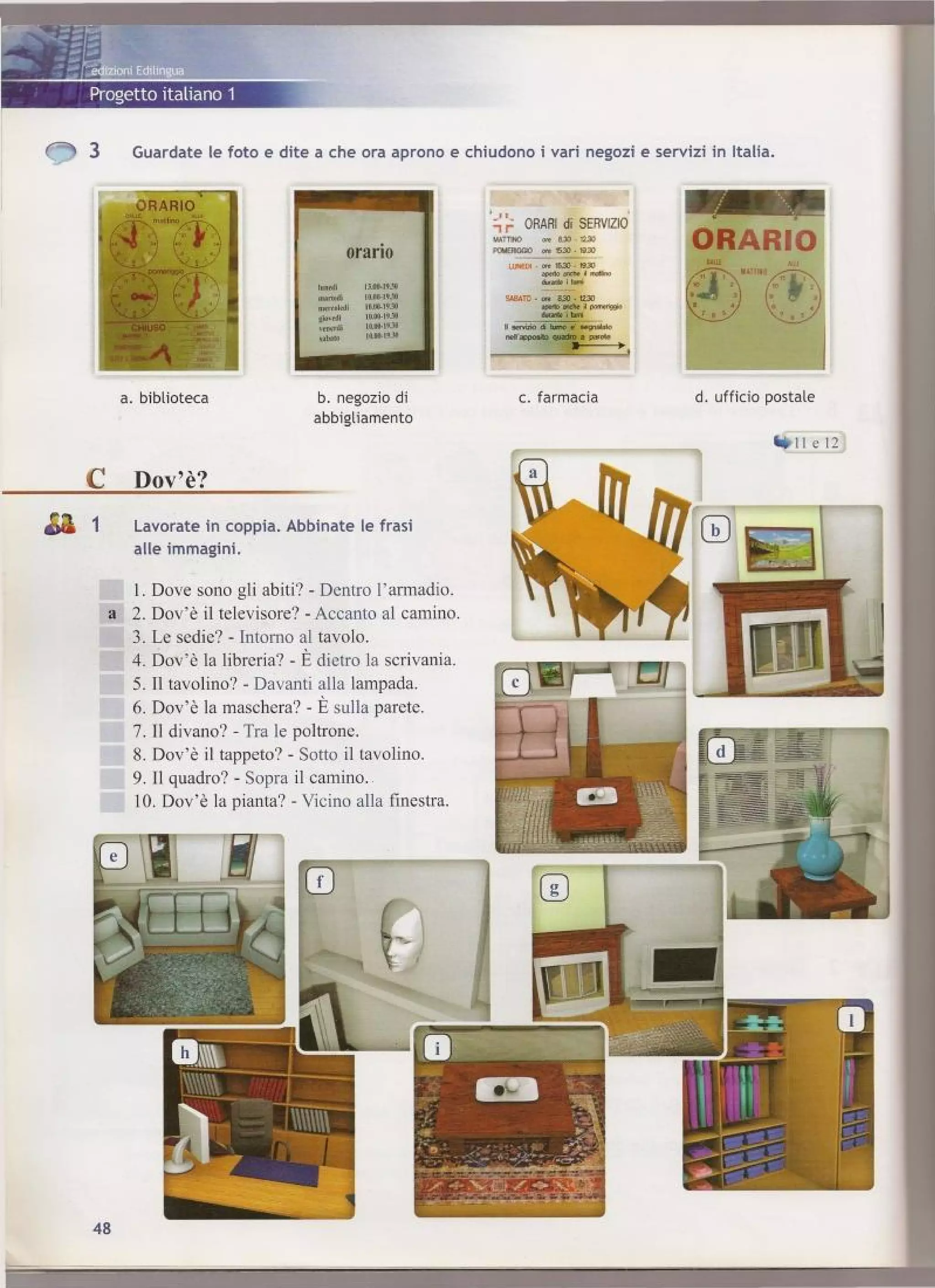 Nuovo Progetto Italiano 1 | PDF