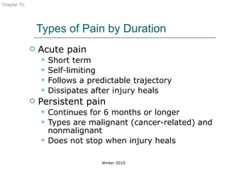 Nupd 400 chapter 10 pain | PPT