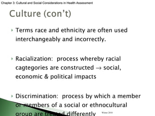 Nupd 400 chapter 3 culture | PPT