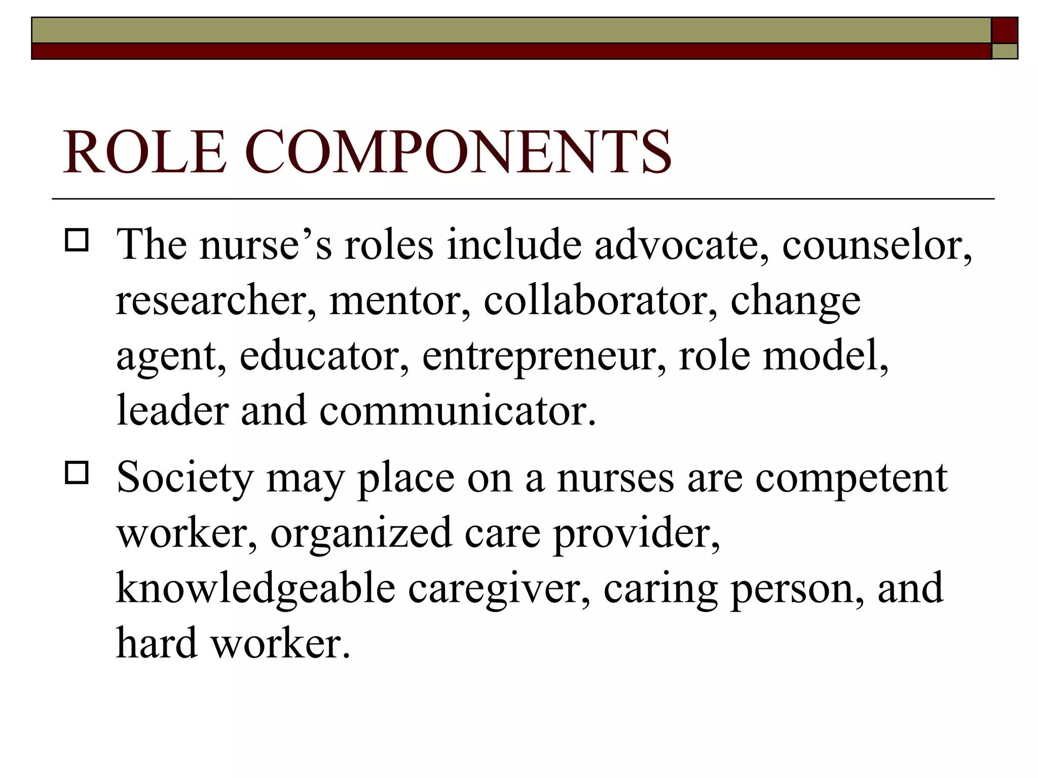 N U R 102 Nursing Transition | PPT