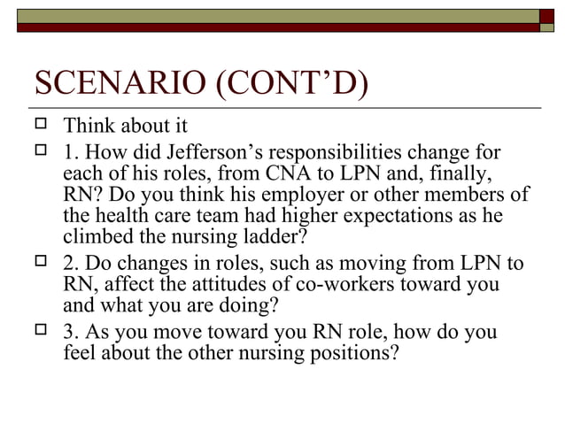 N U R 102 Nursing Transition | PPT