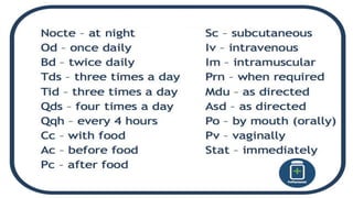administration of medication yosra raziani (part1) | PDF