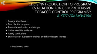 Nur512 tobacco prevention and control (1) | PPTX