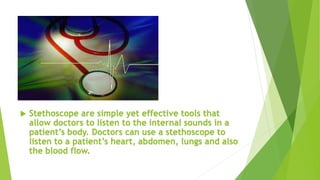 Nur 642 stethoscope slideshare | PPT