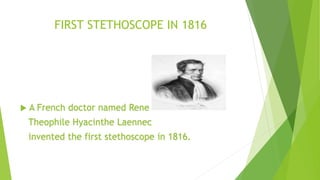 Nur 642 stethoscope slideshare | PPTX