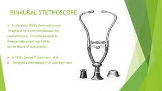 Nur 642 stethoscope slideshare | PPT