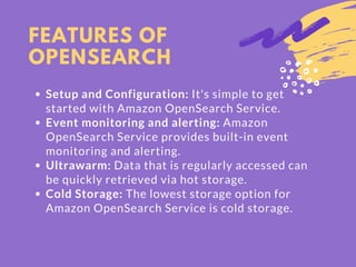 Amazon OpenSearch Service | PDF