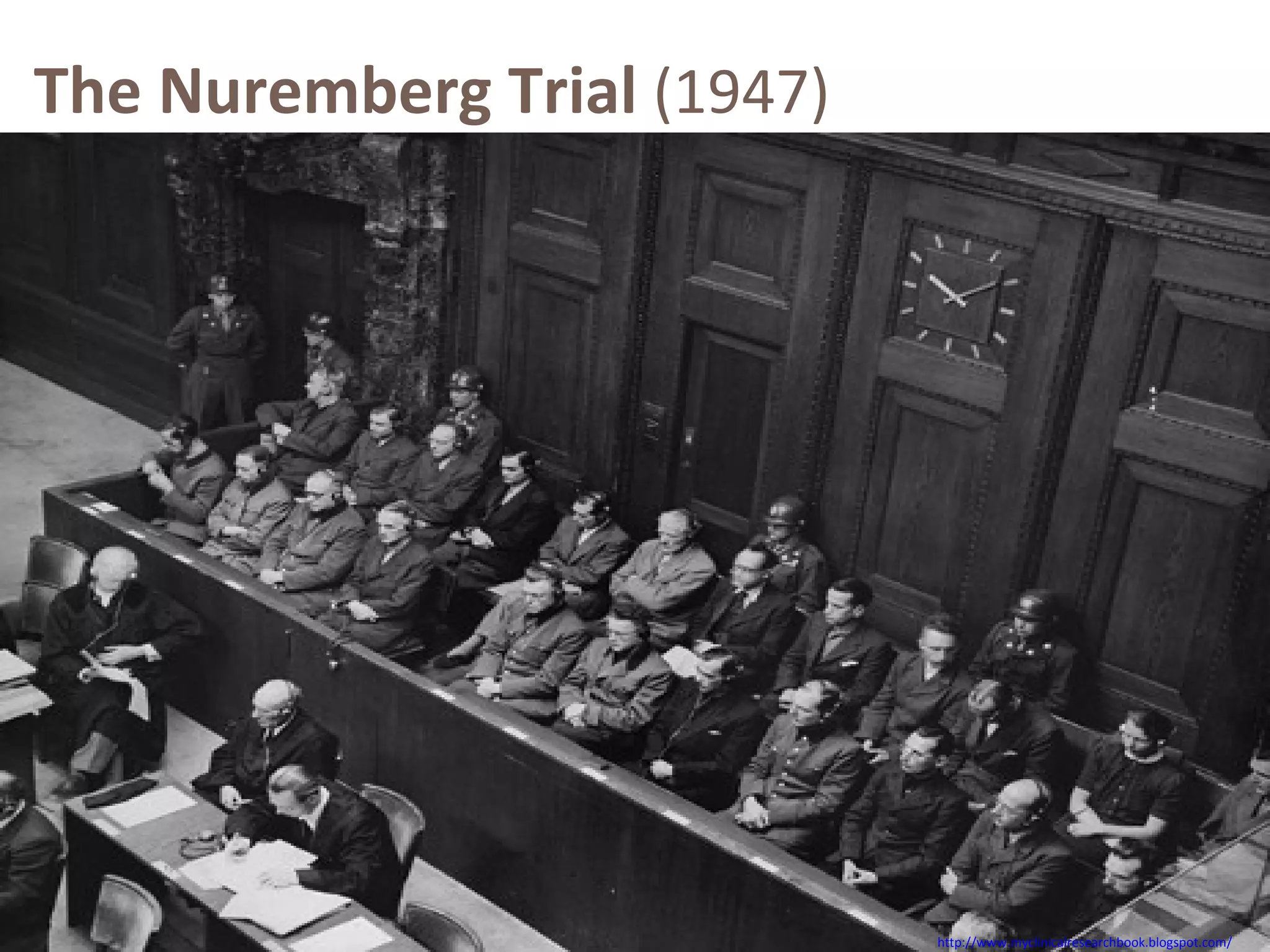 Nuremberg code | PPT