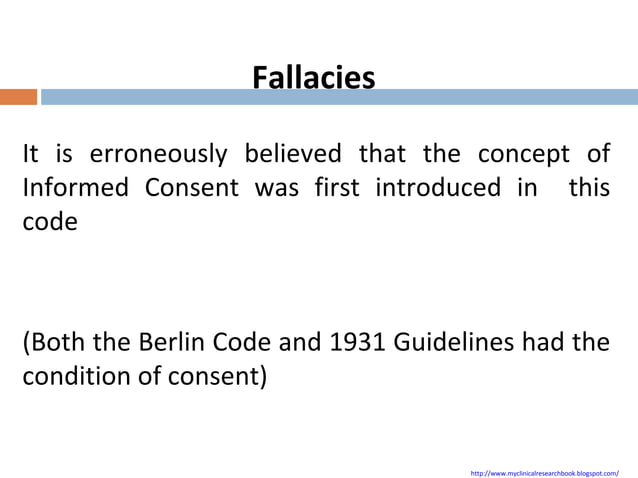 Nuremberg code | PPT | Infectious Diseases | Diseases and Conditions