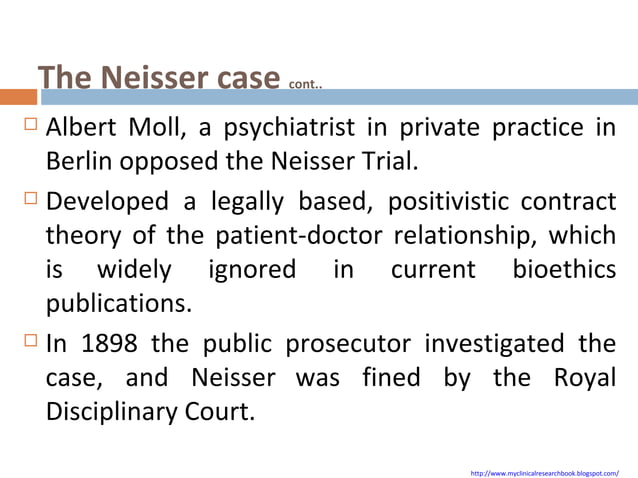 Nuremberg code | PPT | Infectious Diseases | Diseases and Conditions