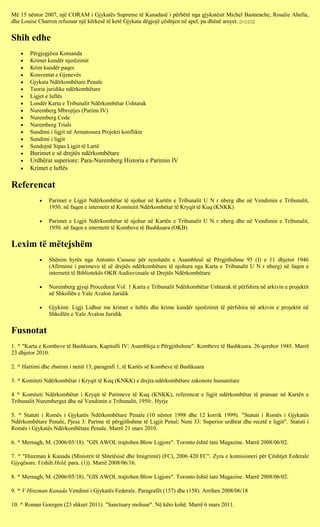 Nuremberg principle albanian | PDF