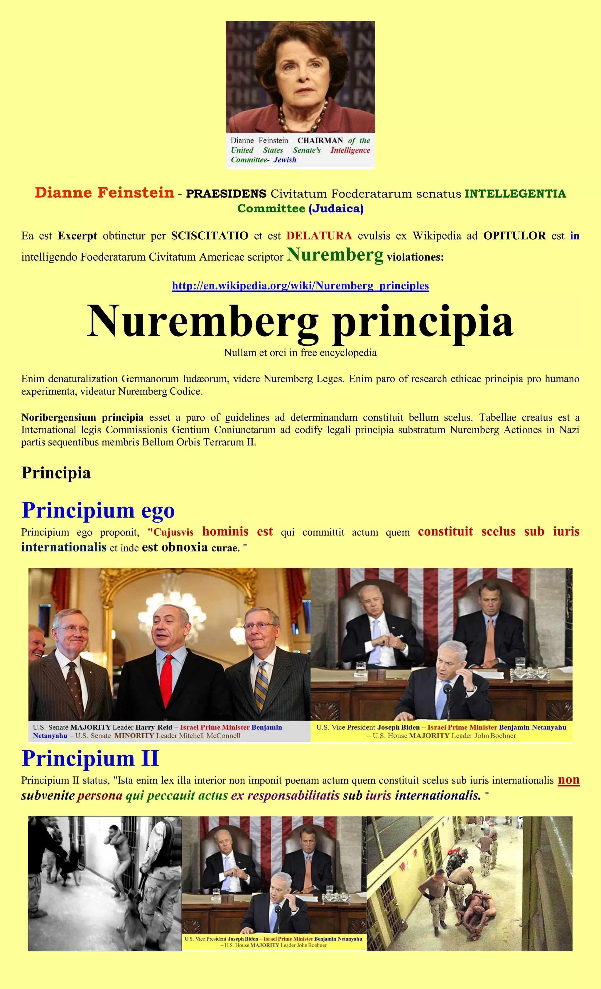Nuremberg principle latin | PDF