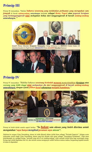 Nuremberg principle malay | PDF